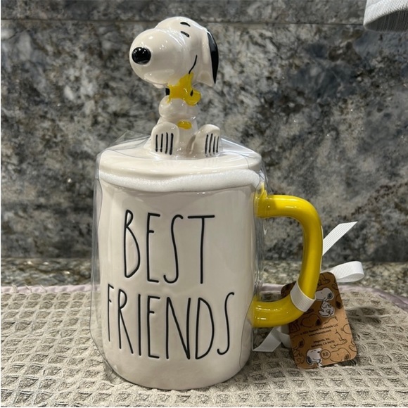 Rae Dunn | Other | Rae Dunn Best Friends Mug With Snoopy And Woodstock ...